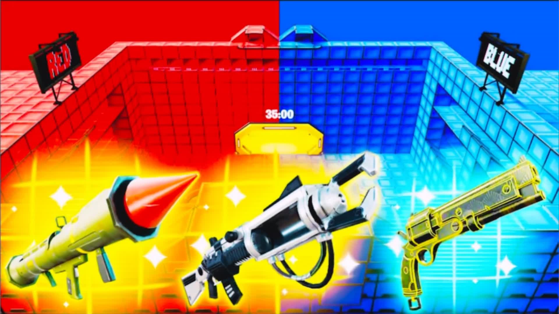 SUPER RED VS BLUE 🔴🔵 1885-1780-6083 by pikou - Fortnite Creative Map ...