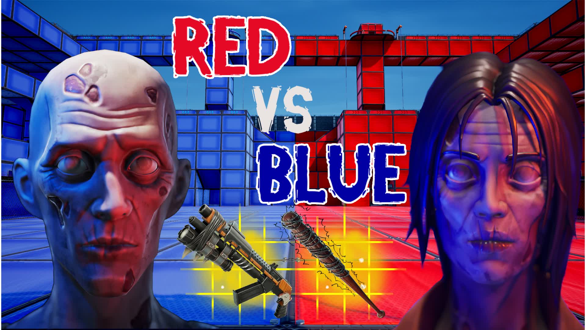 RED VS BLUE : WALKERS UNLEASHED 2024-9968-5845 by pixelnest - Fortnite ...