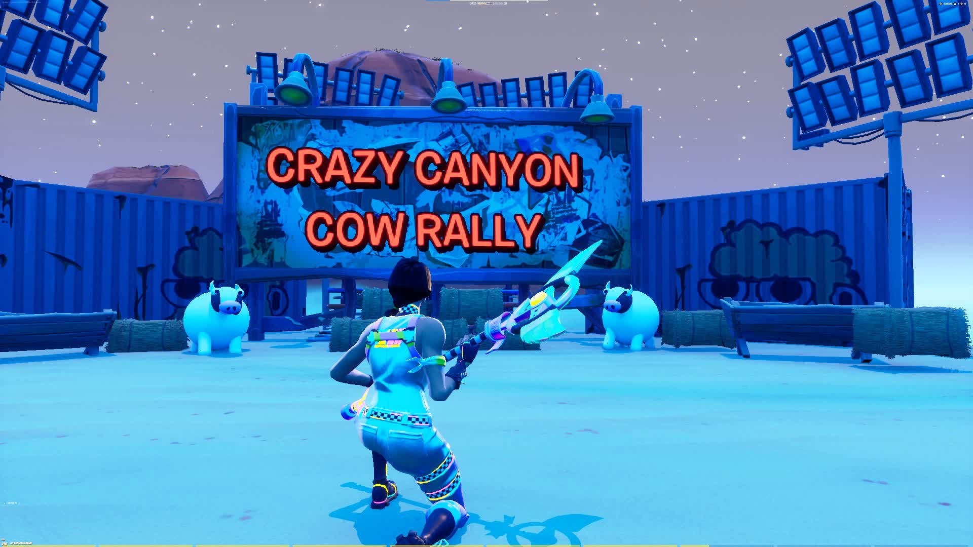 Crazy Canyon Cow Rally 0402-1807-6628 by opsman - Fortnite.GG