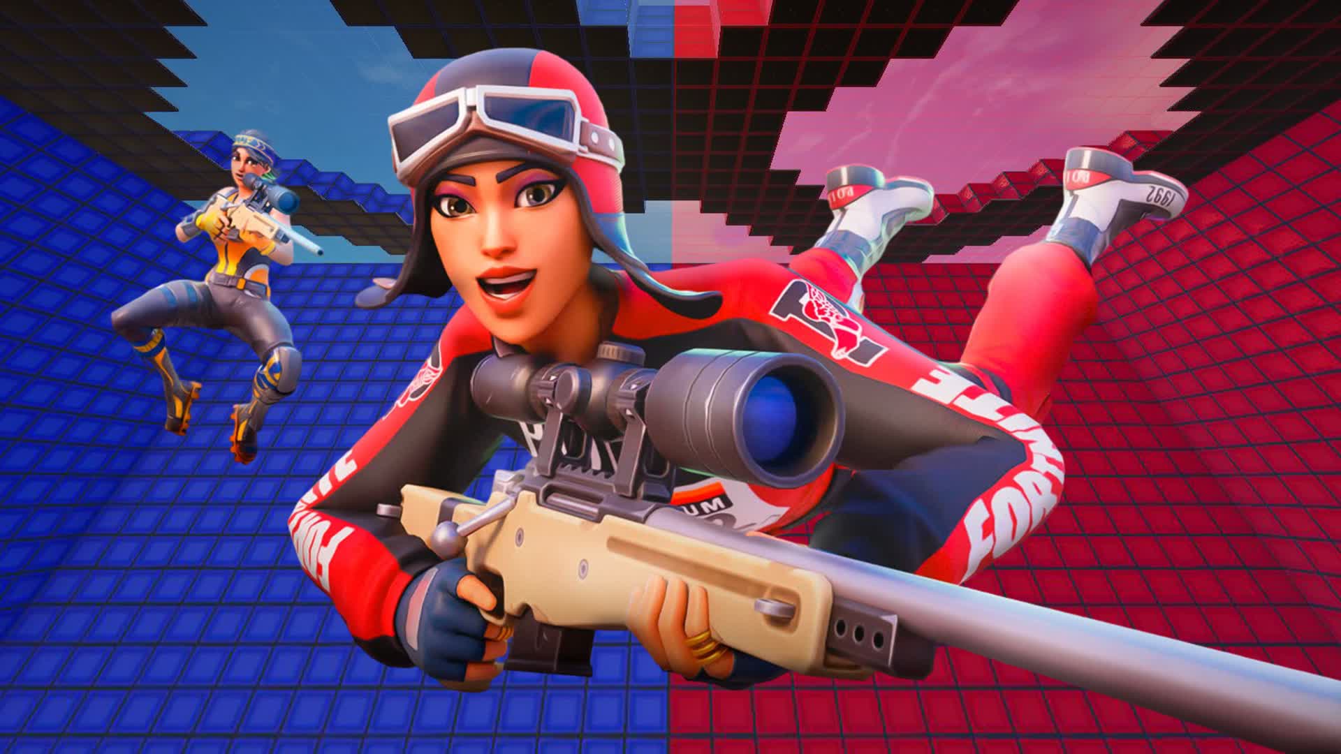 ONE SHOT RED VS BLUE 🔴🔵 7024-6110-9943 by lyda1x - Fortnite Creative ...