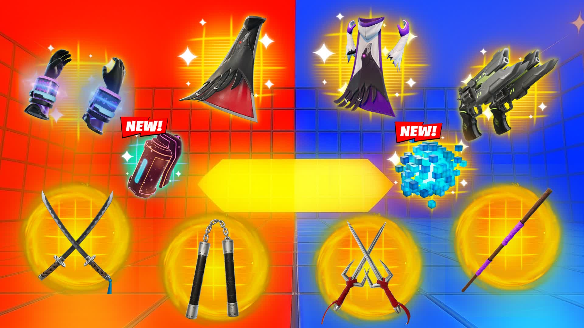 BLITZ TMNT RED VS BLUE 🔴🔵 2159-2233-7647 by pigman - Fortnite