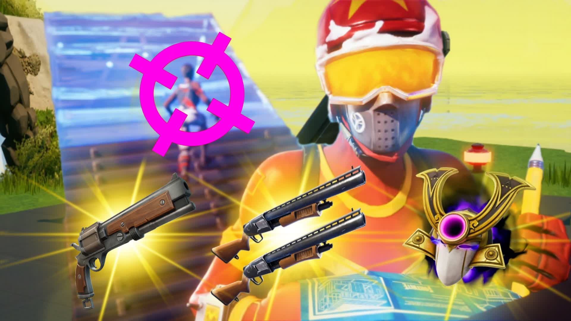 1v1 custom crosshair 5440-7839-8294 by mithic - Fortnite Creative Map ...