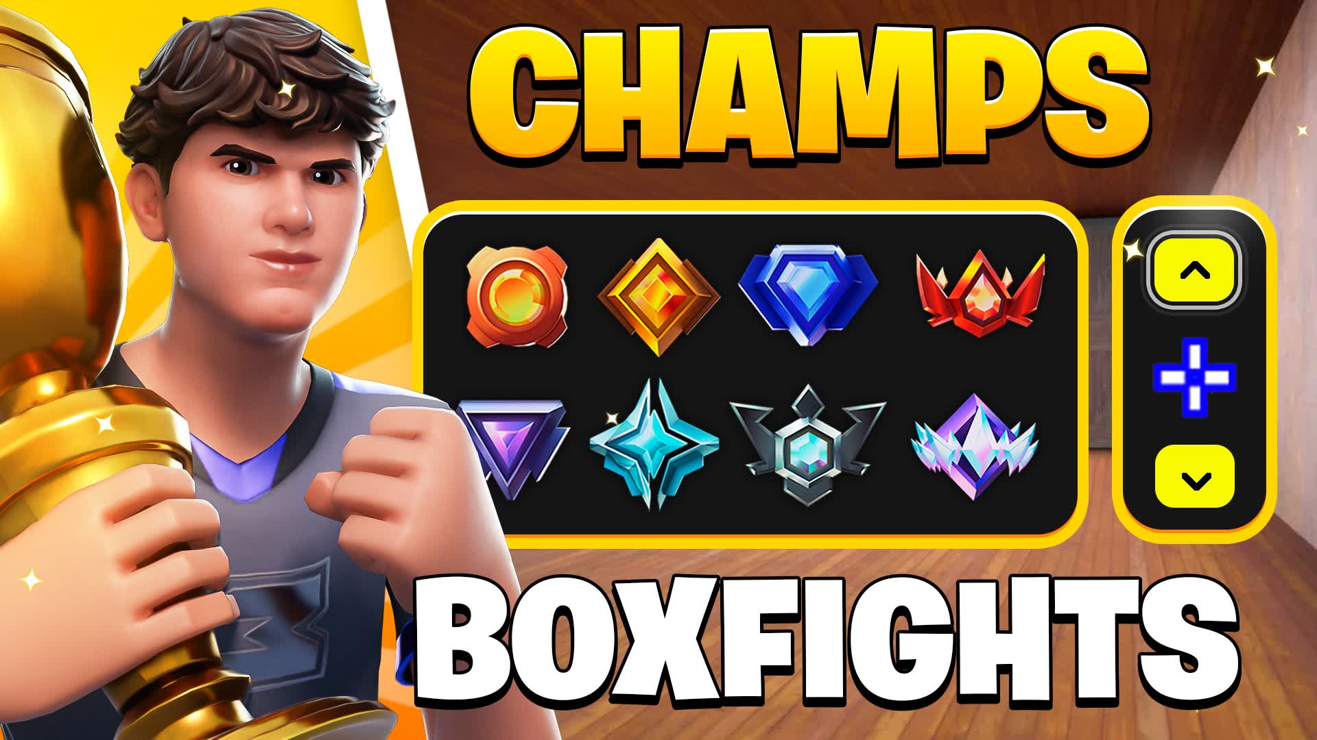 Champs Box Fights (FFA) 🏆 4230-4693-2652 by teamchamps - Fortnite Creative Map Code - Fortnite.GG