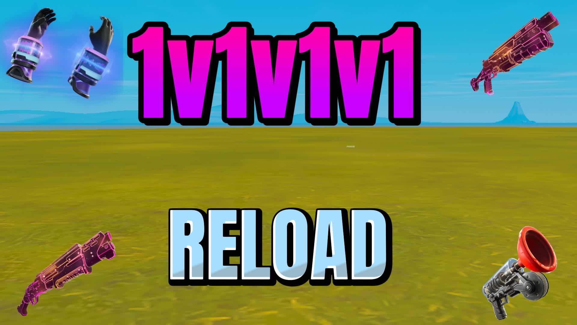 1v1v1v1 REALISTIC RELOAD FREE FOR ALL 3314-6106-3023 by djplayzyt - Fortnite Creative Map Code ...