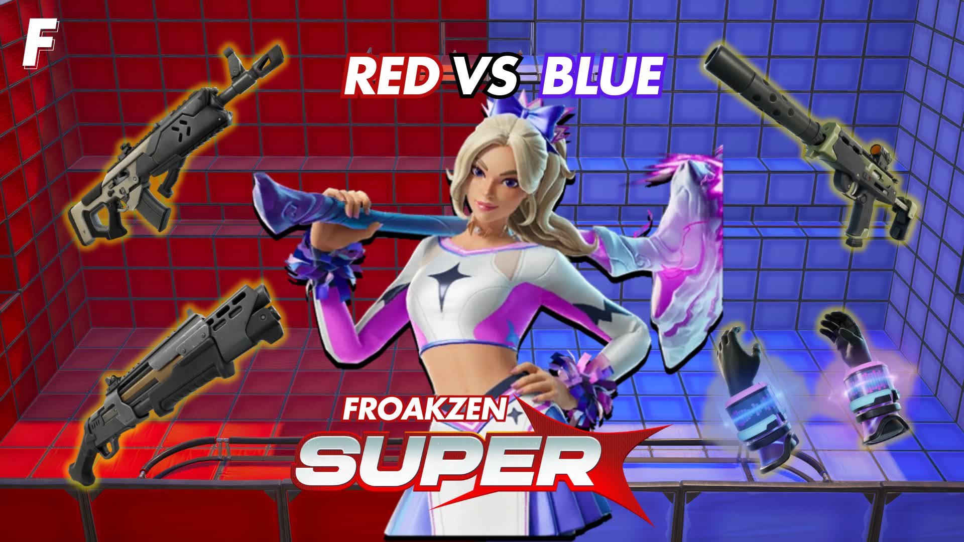 C6 S3 Red vs Blue [SUMMER EVENT] 0018-6757-4724 by froakzen - Fortnite ...
