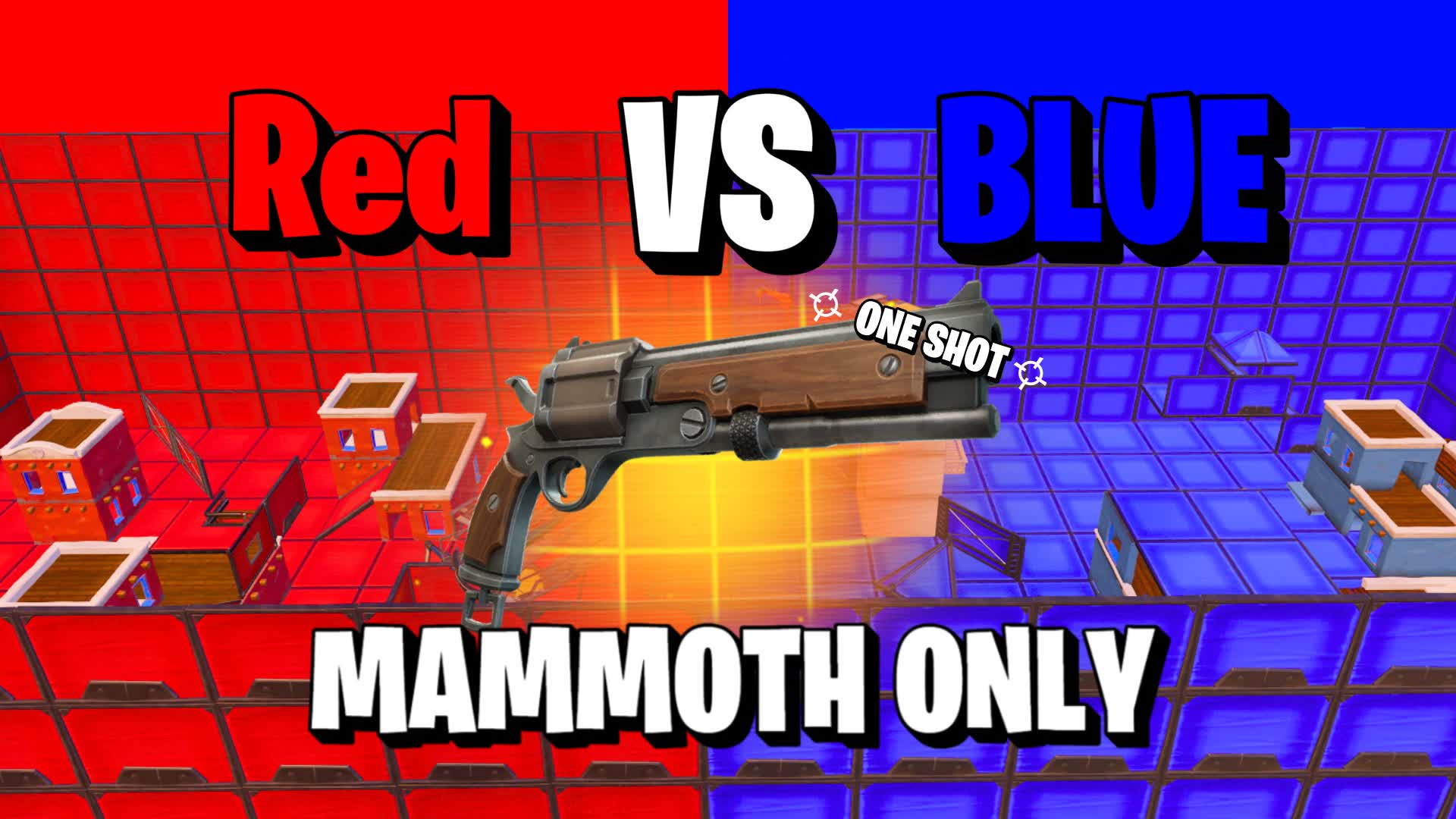torren tarafından üretilen RED VS BLUE 🔴🔵 MAMMOTH ONLY🎯 ONE SHOT 1298 ...