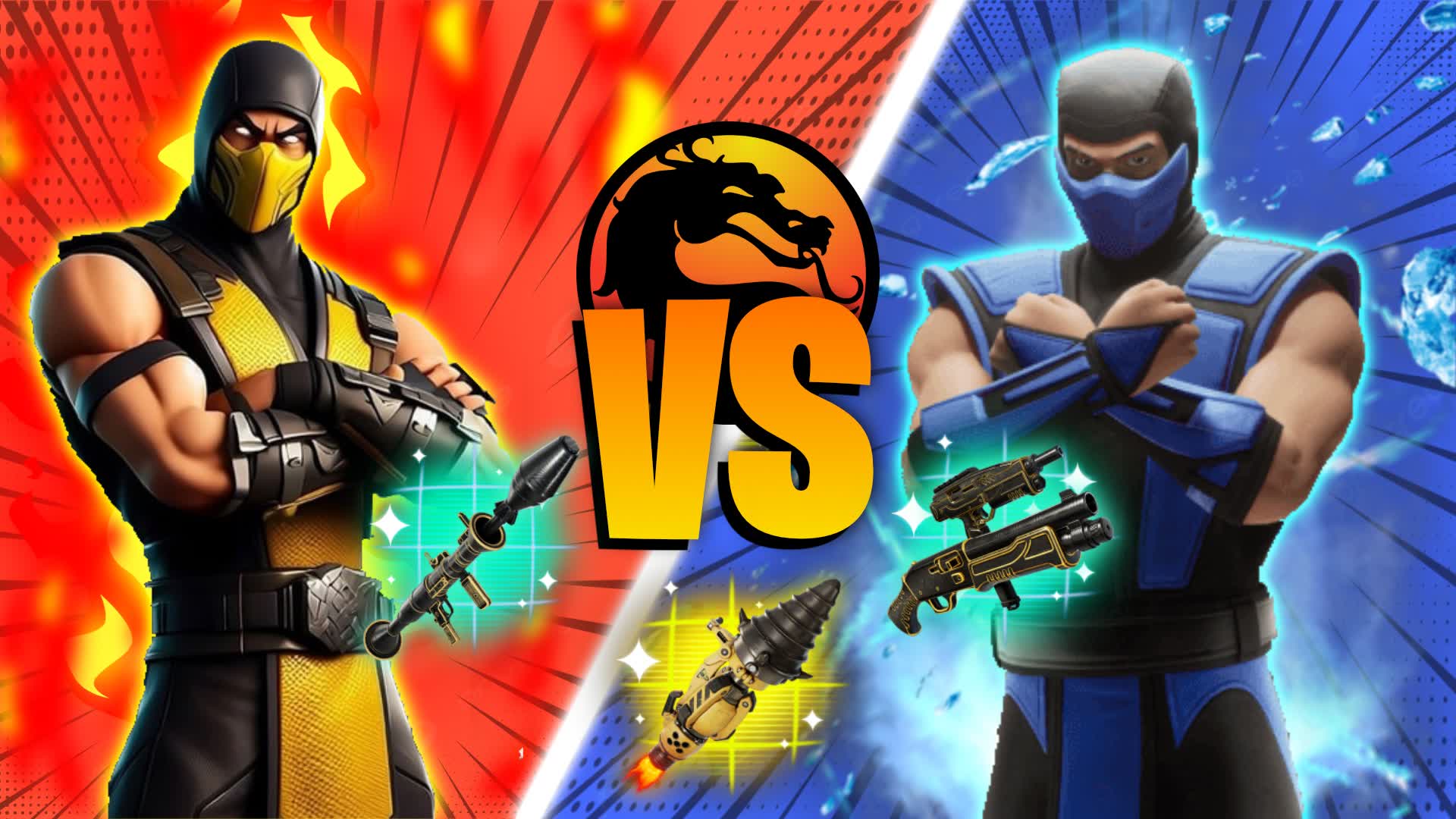SCORPION VS SUB ZERO ️🔥- MORTAL KOMBAT 5349-7848-0822 by aspad ...