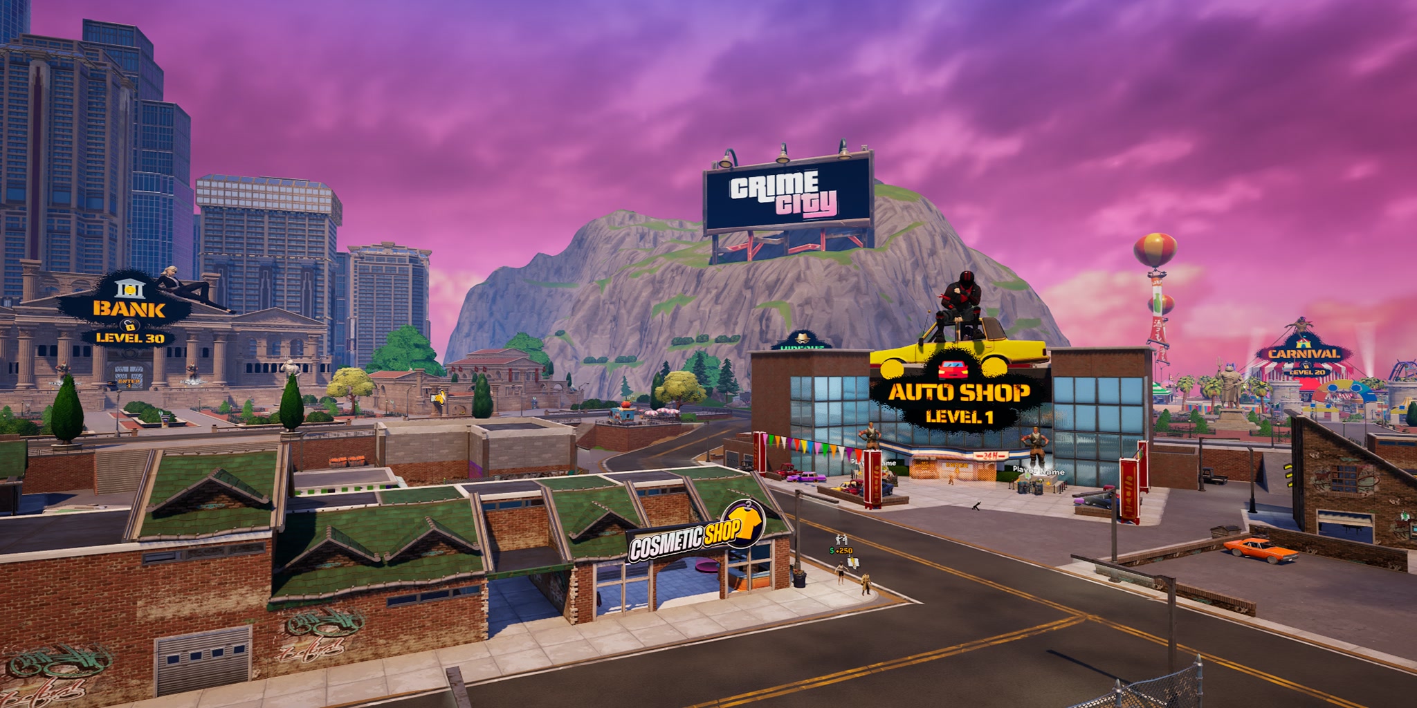 CRIME CITY 🏙️ RP FFA 9986-9471-7393 by puxxstudios - Fortnite Creative ...