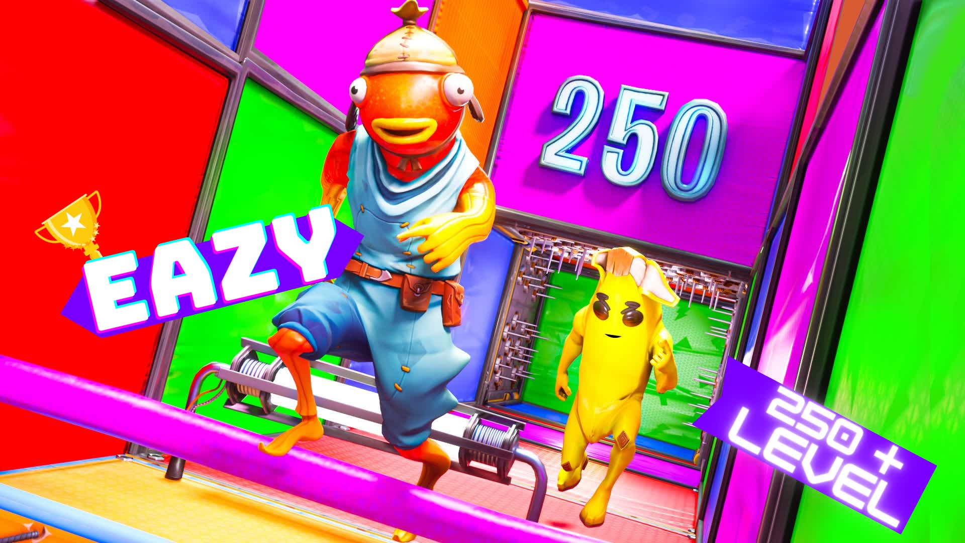😎 Eazy 250+ DEATHRUN 😎 6320-8812-2726 by 4fn - Fortnite Creative Map ...