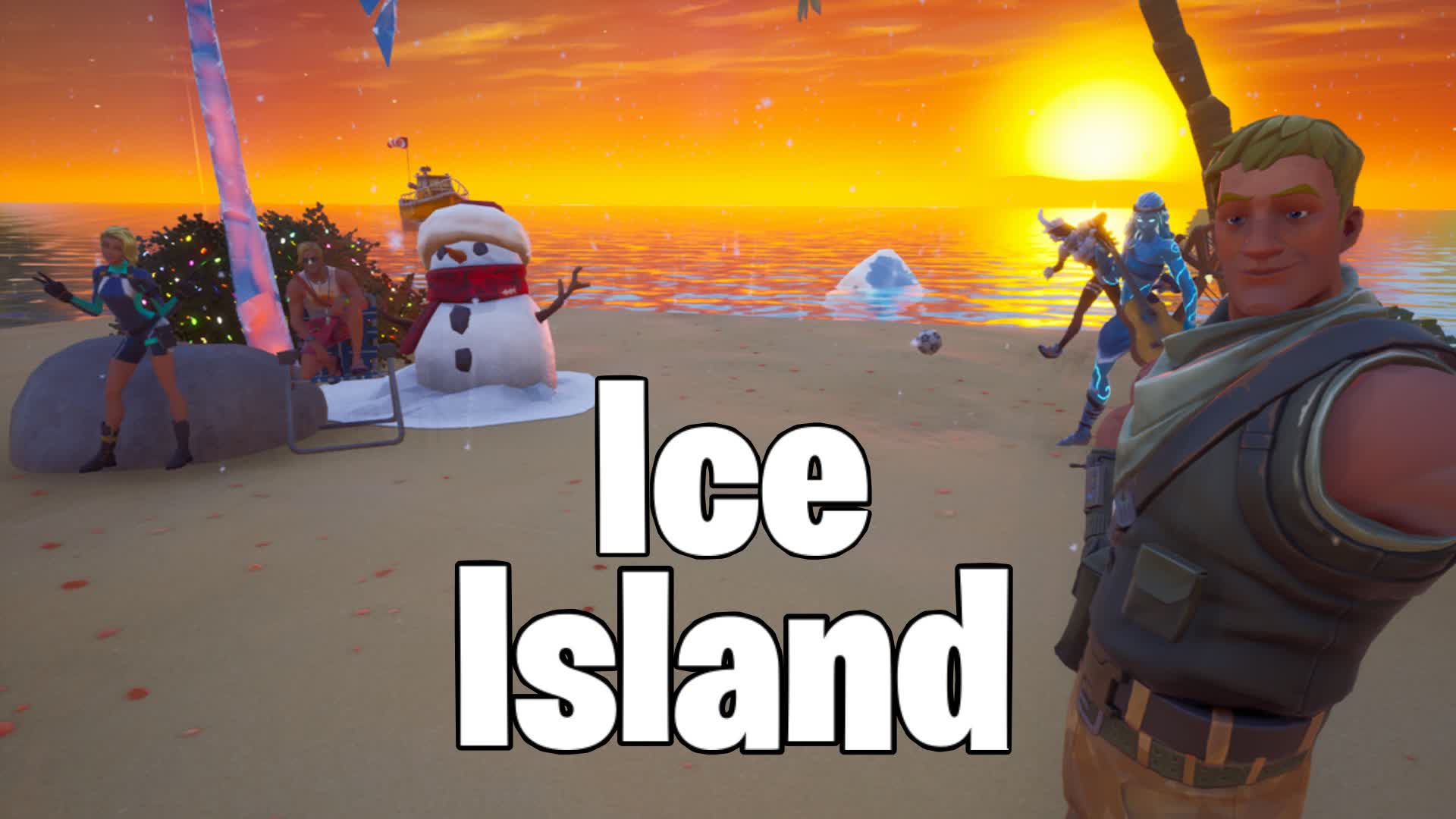 ️ Ice Island 🏝️ 9445-5402-7968 by ojspaceman - Fortnite Creative Map ...