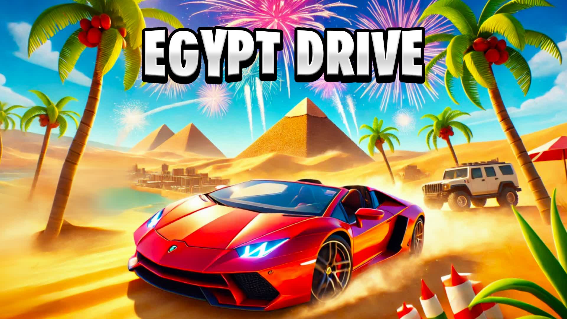 🌵 EGYPT DESERT DRIVE 1741-4787-9692 by lucymay - Fortnite Creative Map Code - Fortnite.GG