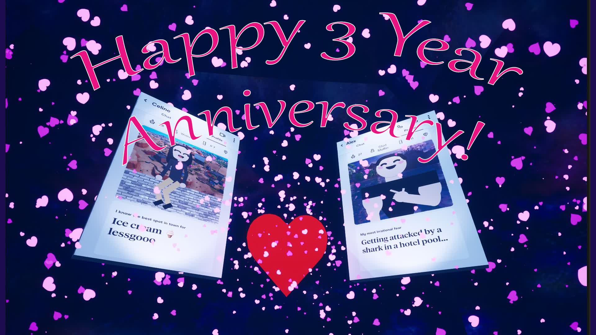 Happy 3 Year Anniversary 7322 5434 6428 Par Mashedpotatatas Fortnite