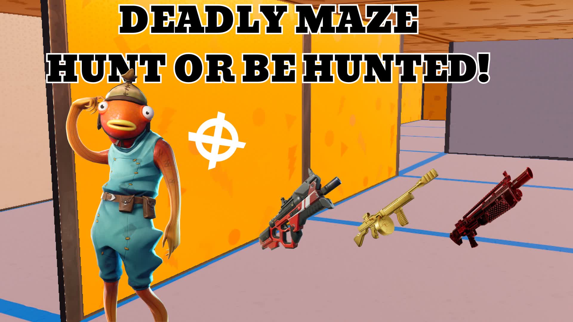 DEADLY MAZE HUNT OR BE HUNTED - GUN GAME 6336-2075-4092 by arthurseven ...