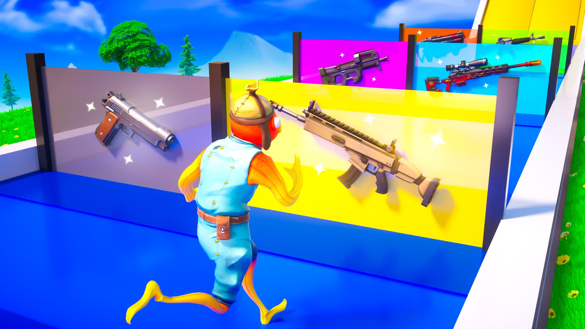 🔫Weapons Race 6164-2973-0549 by kresti - Fortnite Creative Map Code ...