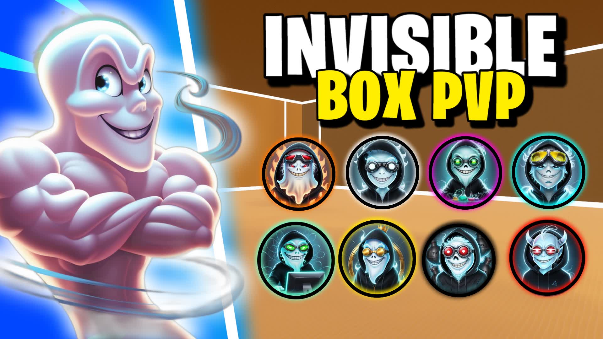 INVISIBLE BOX PVP 👻 7917-6325-5127 by uait - Fortnite Creative Map Code ...