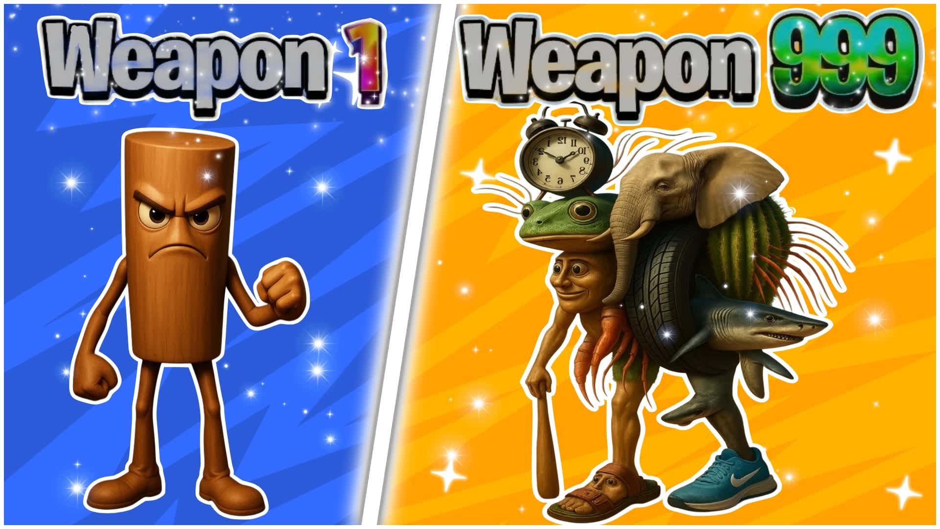 😂SUPER BRAINROT GUN GAME🔫ONE SHOT🎯 2892-9160-1616 by issma - Fortnite