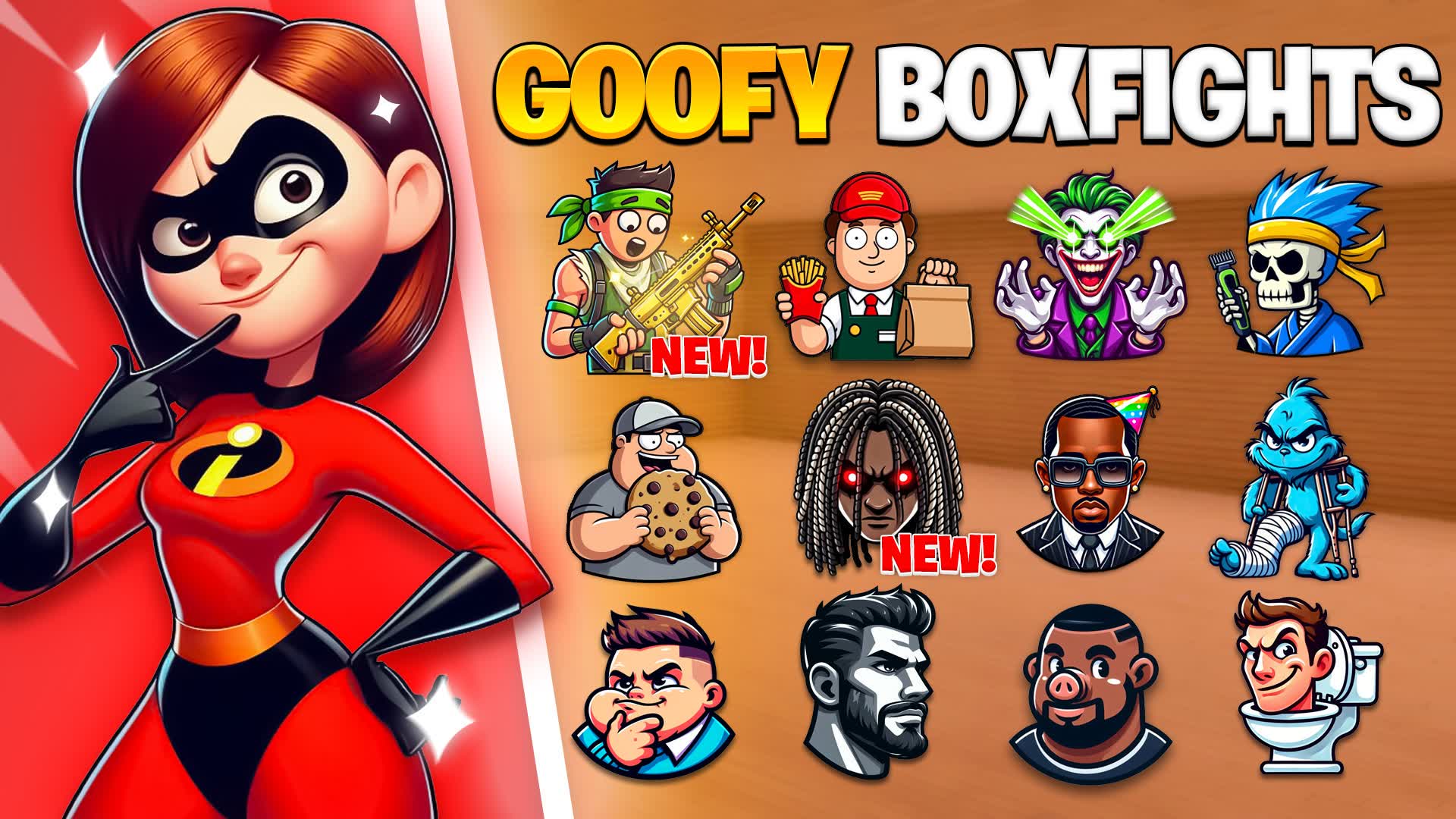 🤪 GOOFY BOXFIGHTS 📦 1239-9486-5497 by edian.fn - Fortnite Creative Map ...