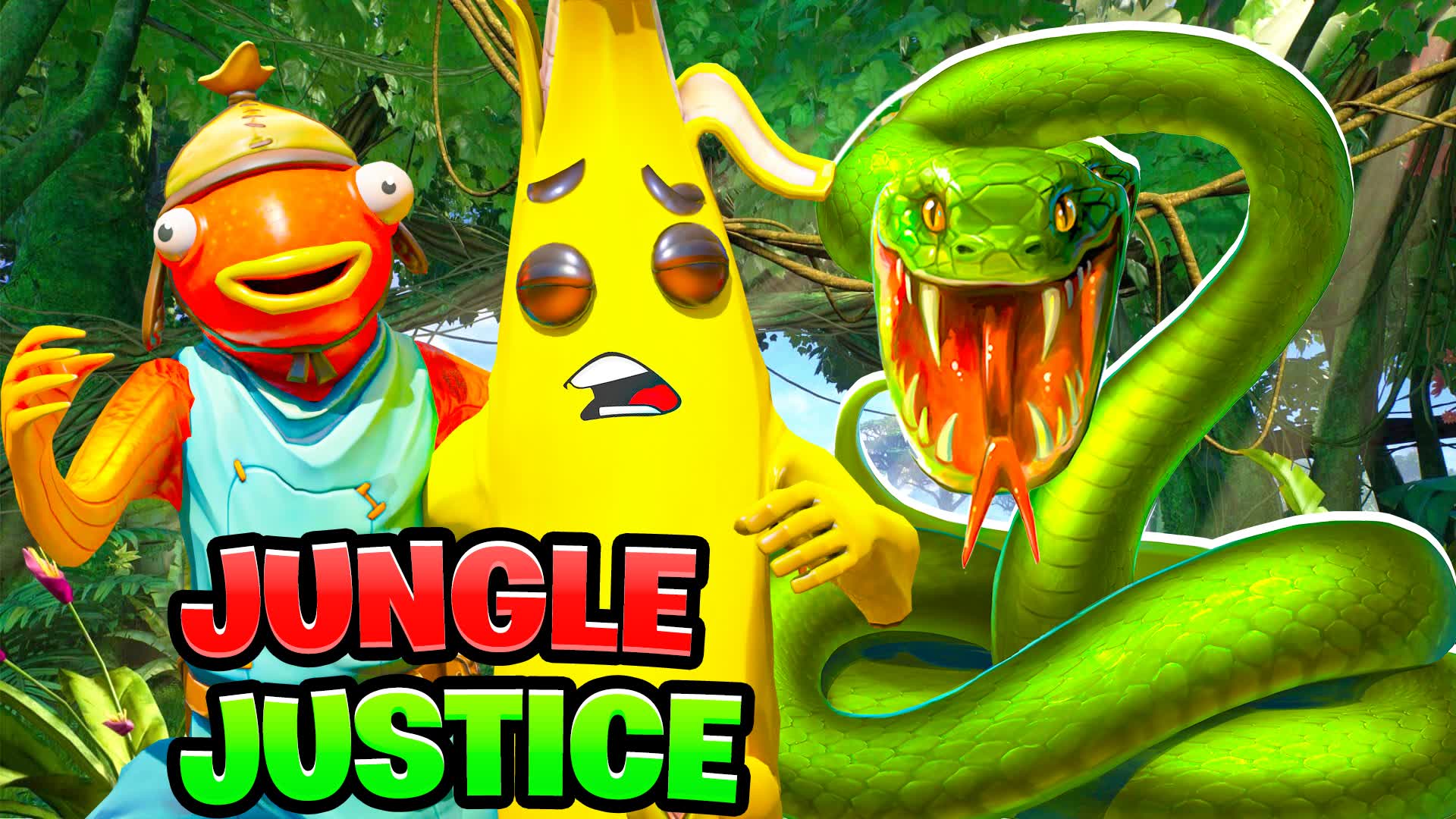 🐍 JUNGLE JUSTICE BOSS REWARD 4541-6205-6925 by mimomaps - Fortnite ...