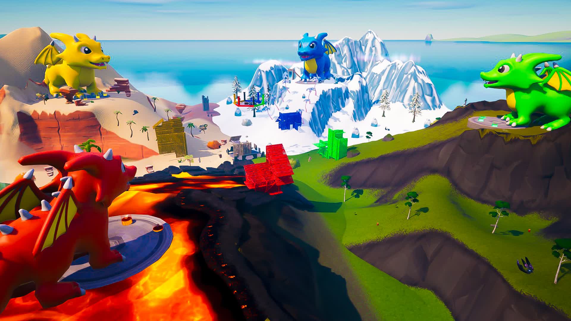 🐲 NEW DRAGONS FFA BUILD 🐲 2856-5025-4637 by Clebitо - Fortnite.GG