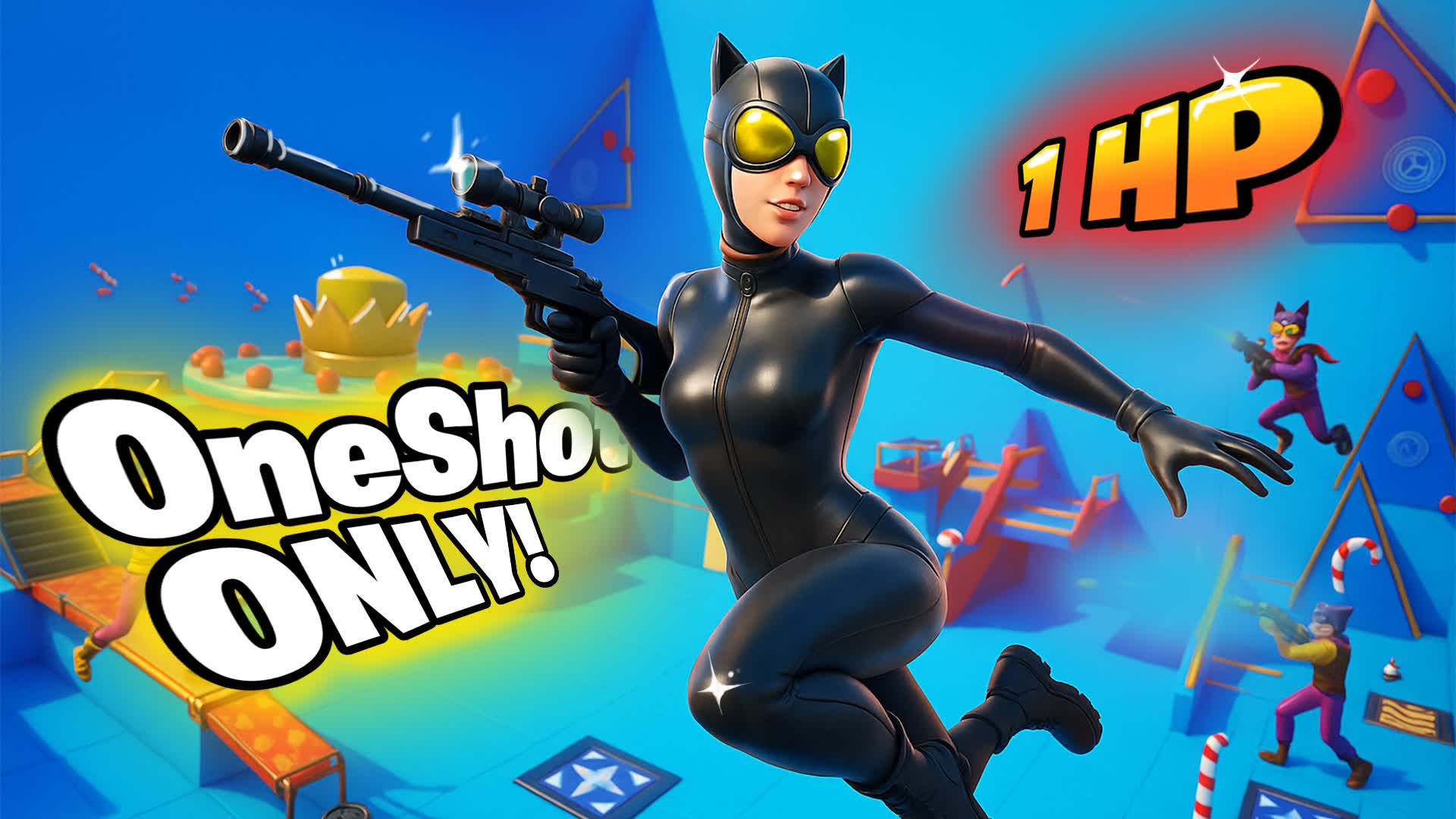 💡1 SHOT - Snipers Only Arena [1 HP] 3950-0934-9088 by realone ...