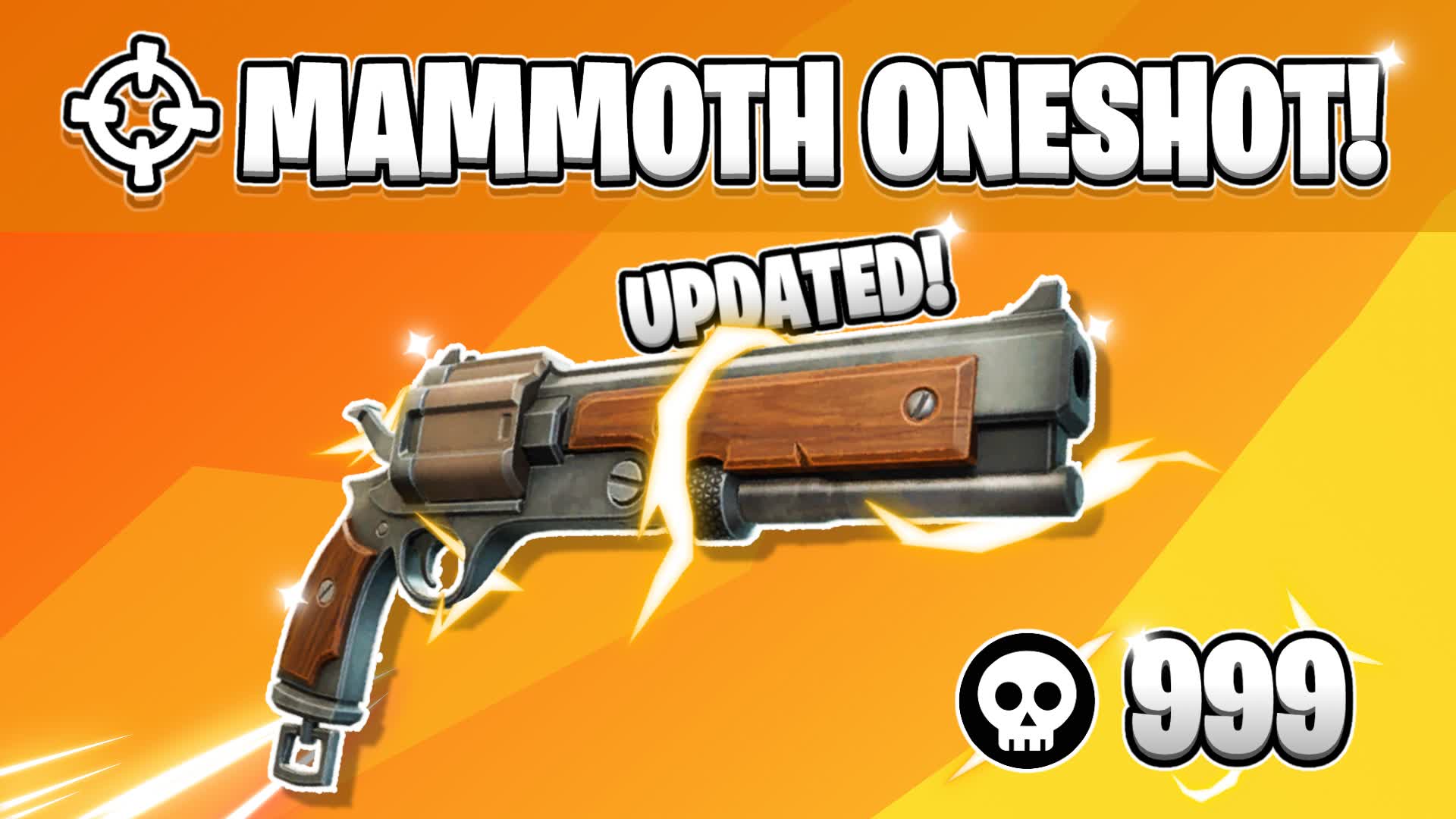 MAMMOTH PISTOL ONLY OP 🎯ONE SHOT 3958-3461-3821, de muncy — Fortnite