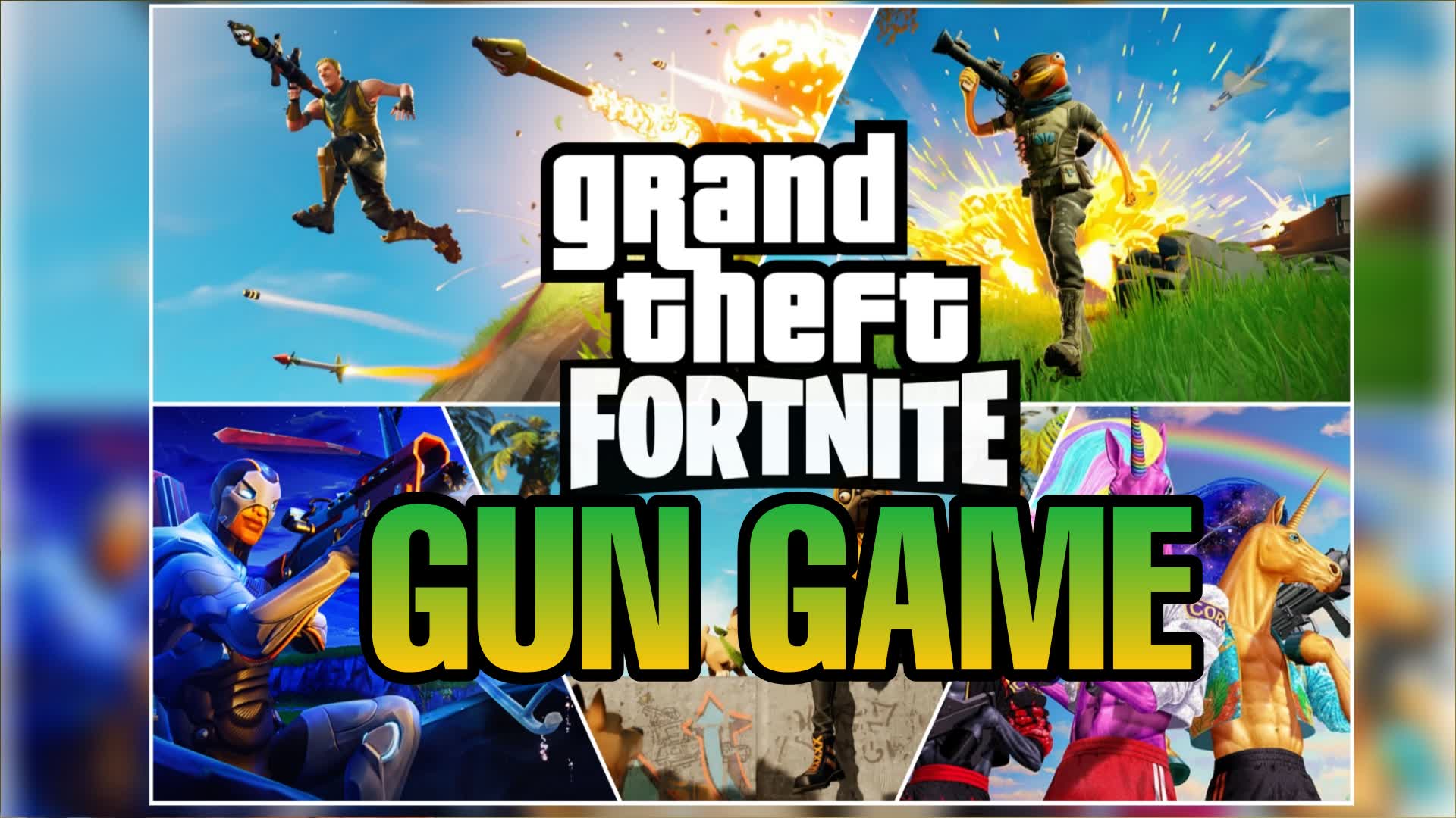 Grand Theft Fortnite (GUN GAME) 8204-1136-9314 by ander-usina - Fortnite.GG