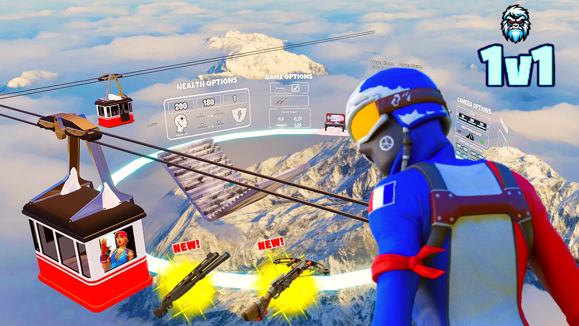 Alpine 1v1 🏔️🚠 3513-3018-6749 by klue - Fortnite Creative Map Code ...