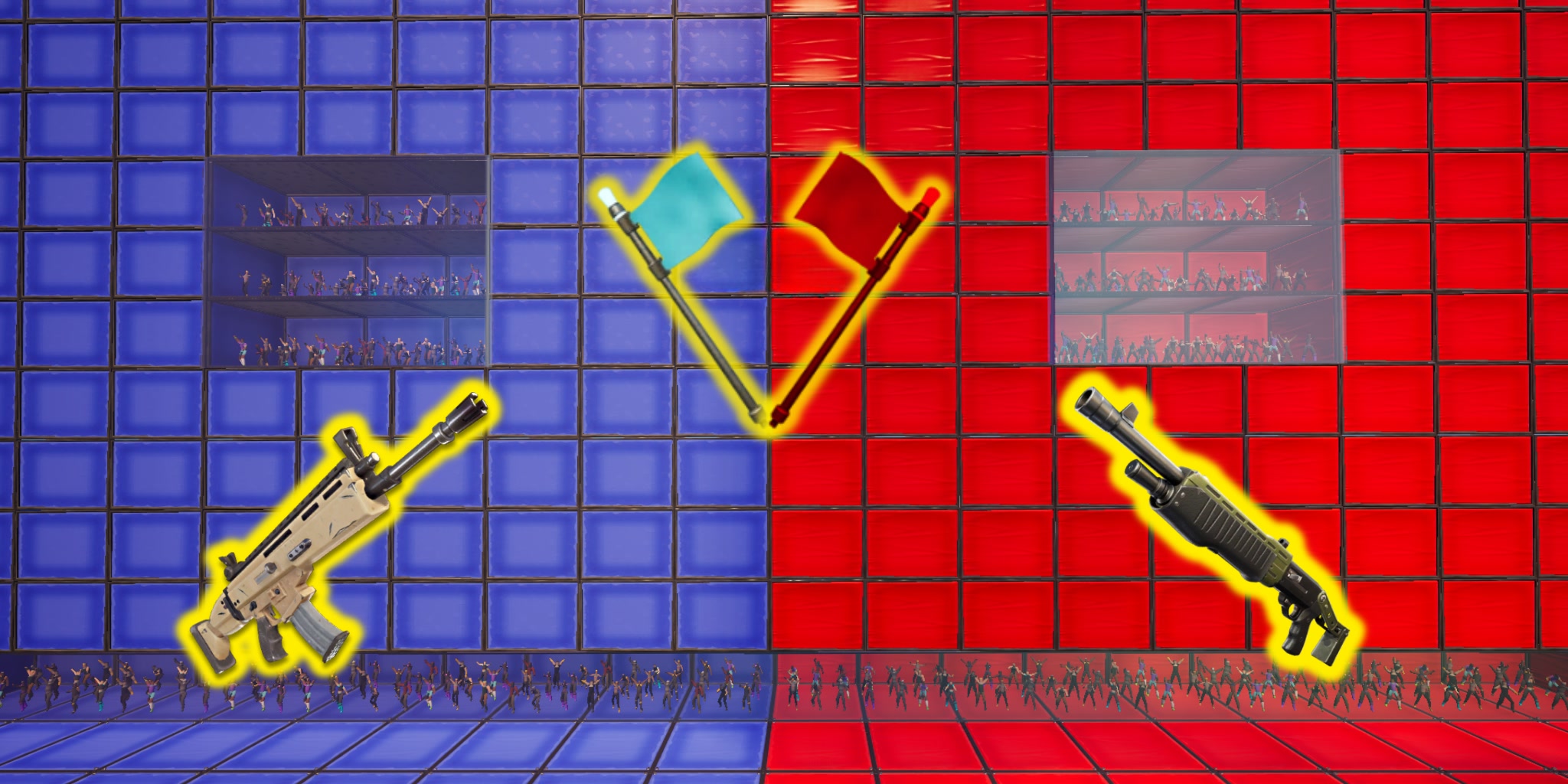 FPS RED VS BLUE CTF 🔴🔵 0963-7895-6602 by entruv - Fortnite Creative Map ...