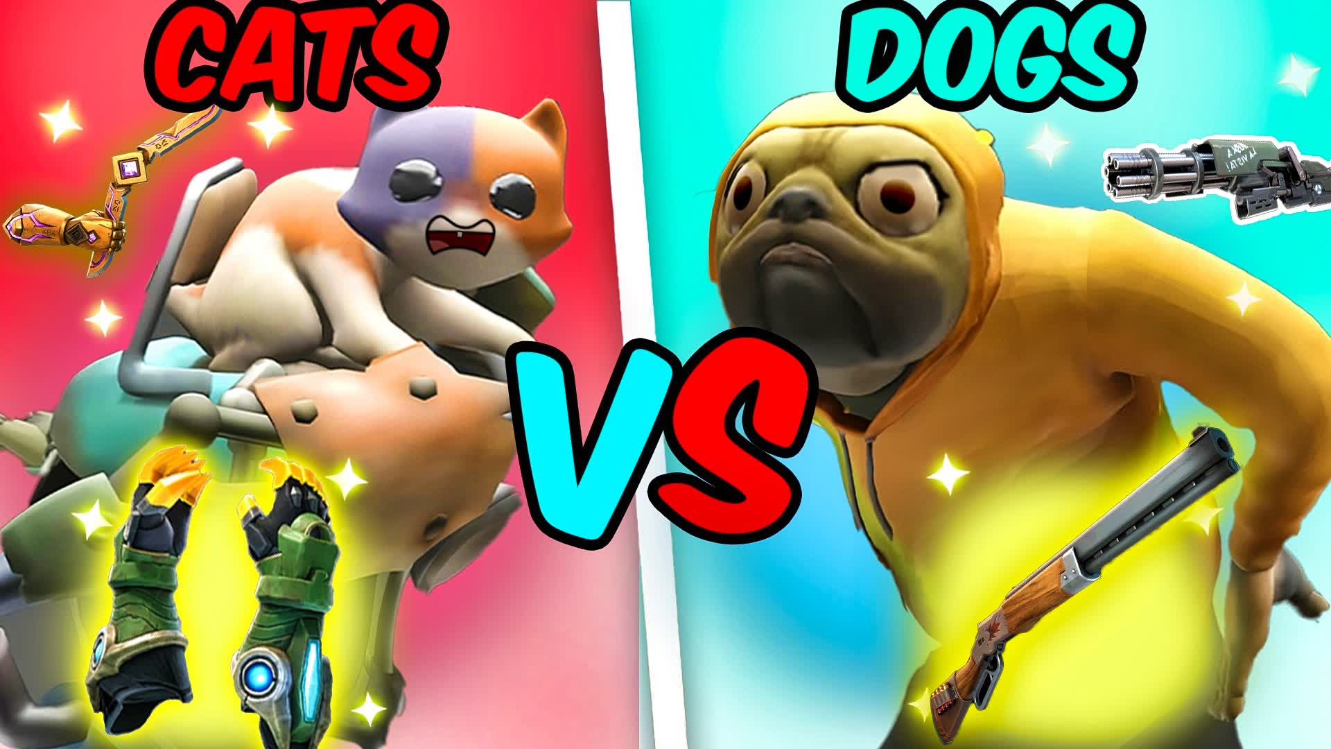 🆕CATS VS DOGS💥 8696-8721-2460 by adameh30 - Fortnite Creative Map Code ...