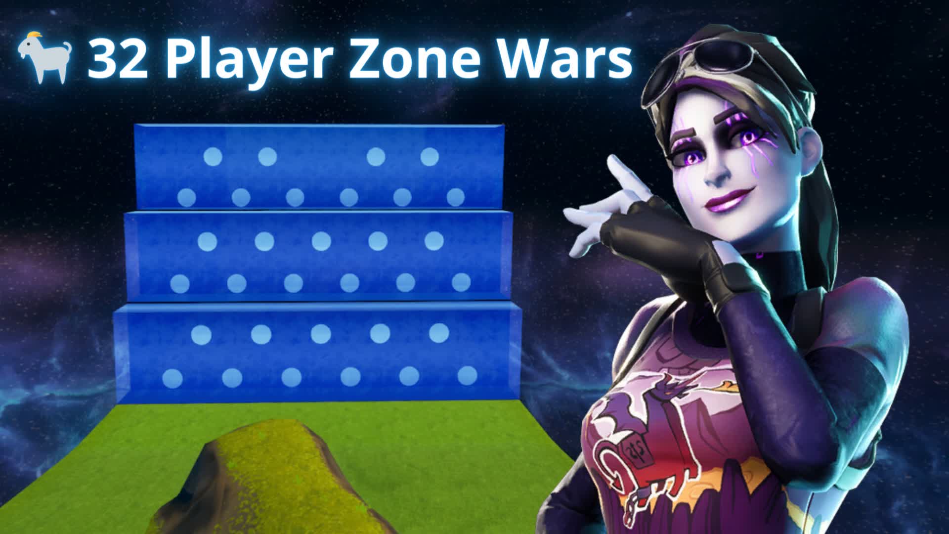 32 Player Zone Wars 4936-0984-2736 by loccofn - Fortnite