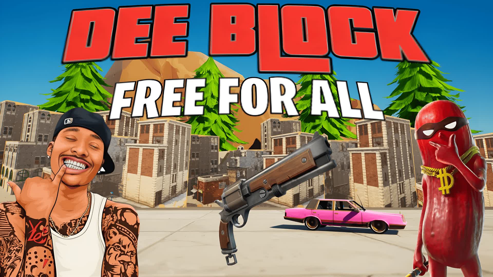 DEE BLOCK FFA 🚧🔫 7132-8754-7827 by teca - Fortnite Creative Map Code ...