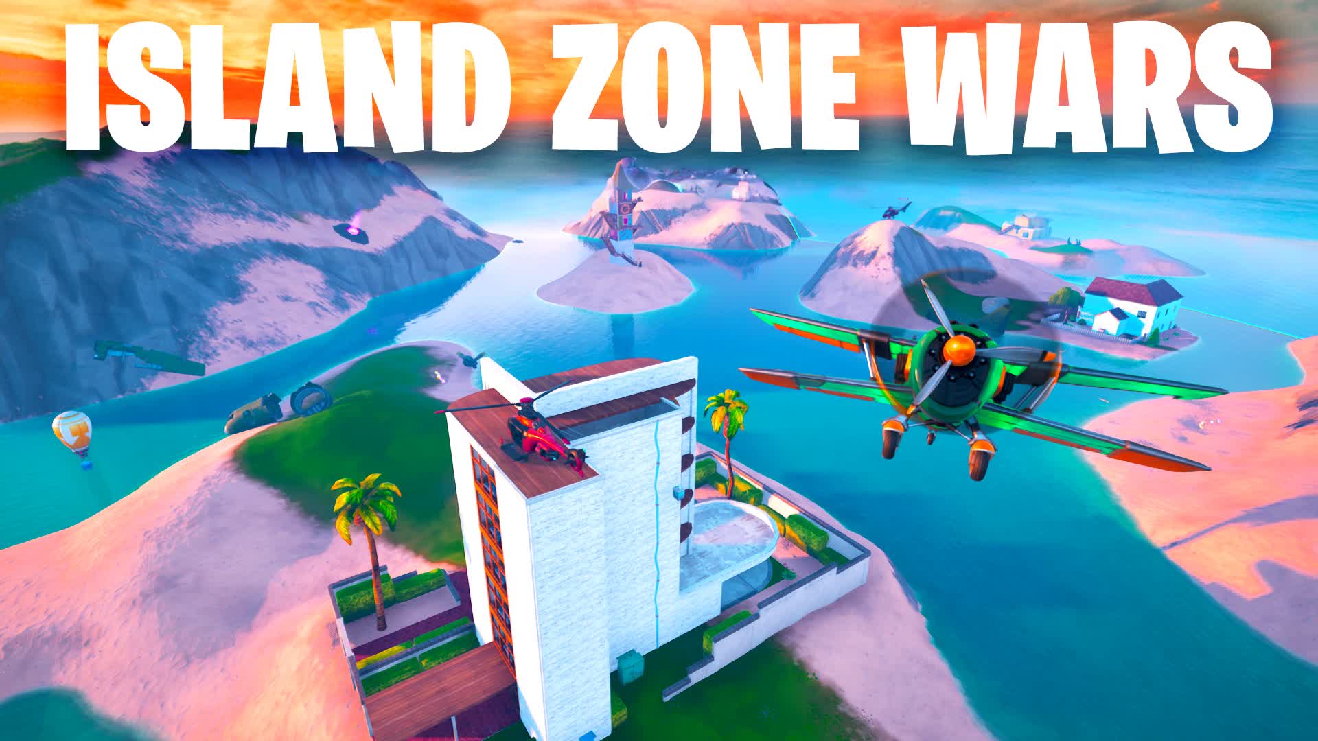 THE ISLAND ZONE WARS 7077-6650-0780 by ximik - Fortnite Creative Map Code - Fortnite.GG