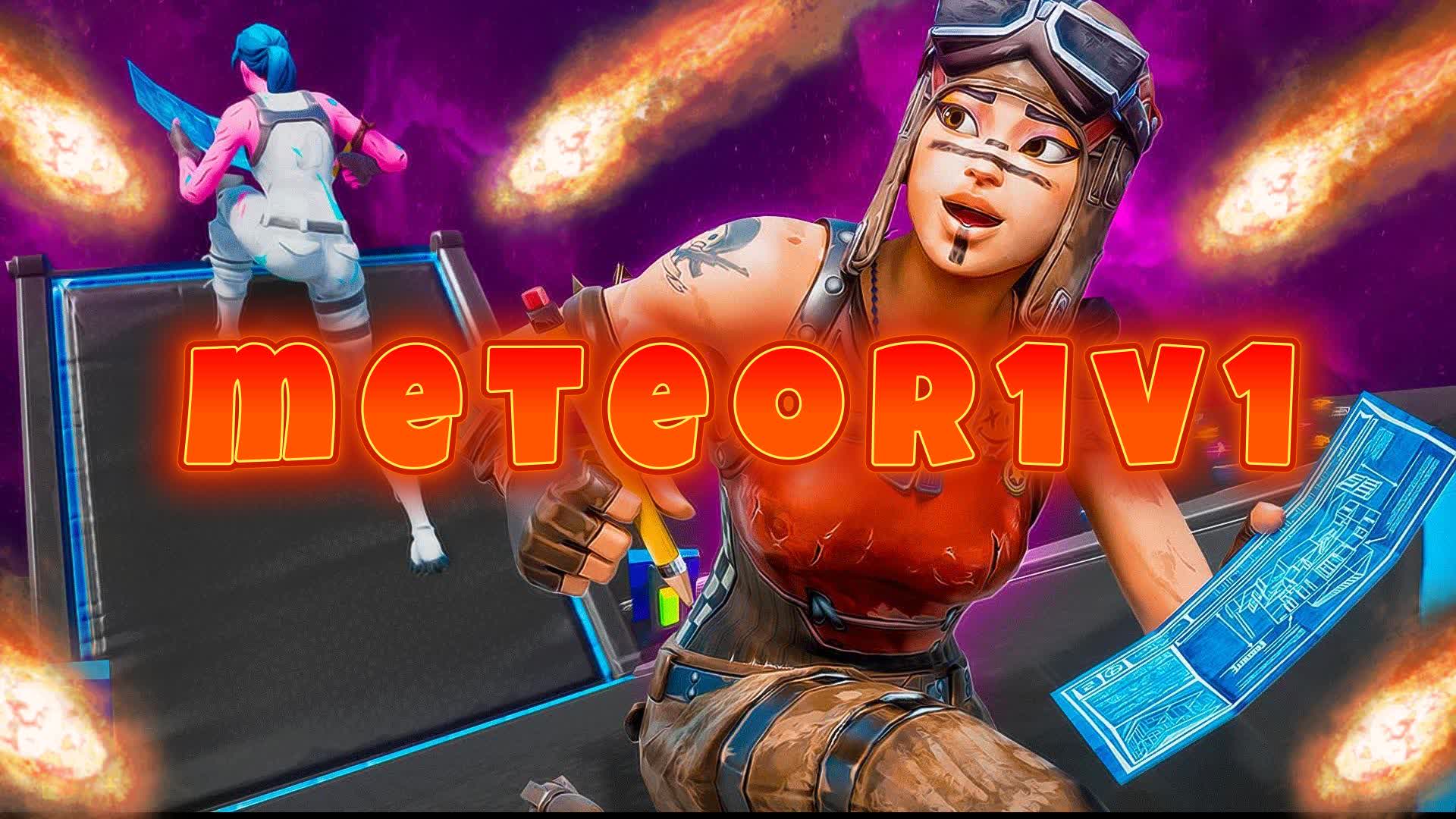 Meteor 1v1 9300-8134-0313 by zunkomaps - Fortnite Creative Map Code ...