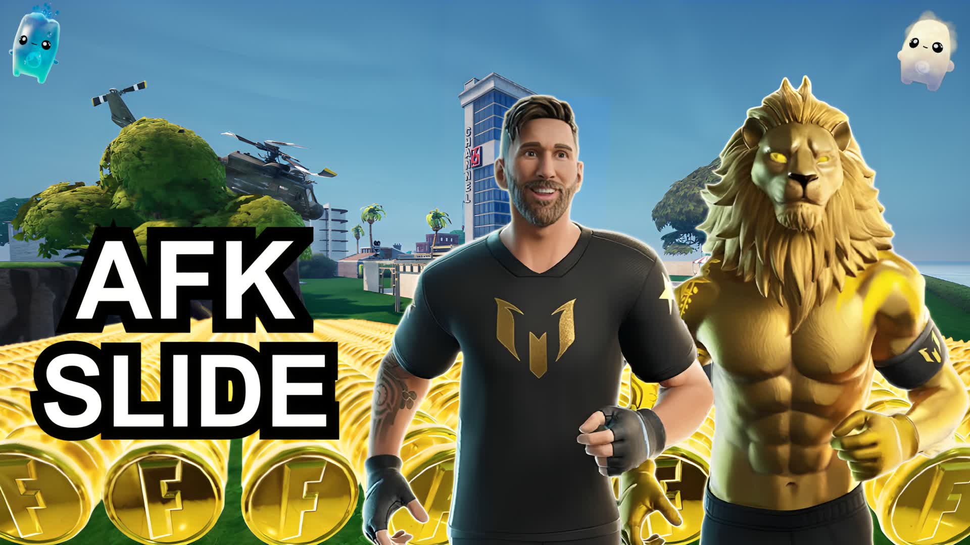 BASE WARS SLIDE COINS 💫 6520-9577-8635 by kb20 - Fortnite Creative Map ...