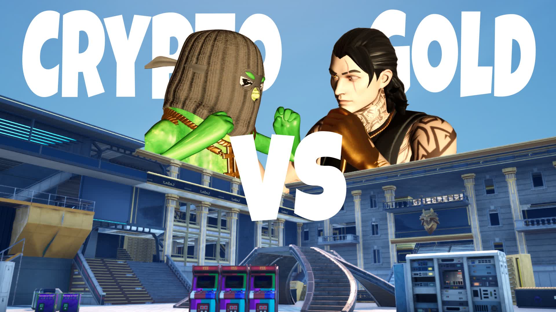 CRYPTO VS GOLD 3927-5353-3784 by quantum68 - Fortnite Creative Map Code - Fortnite.GG