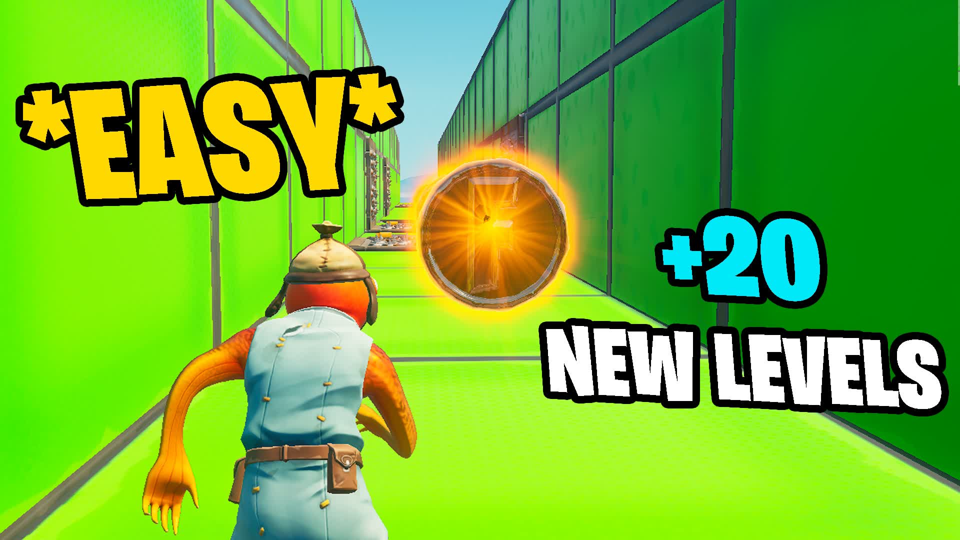 300 LEVEL EASY PARKOUR💎 7188-0839-9151 by luxmaps - Fortnite Creative Map Code - Fortnite.GG