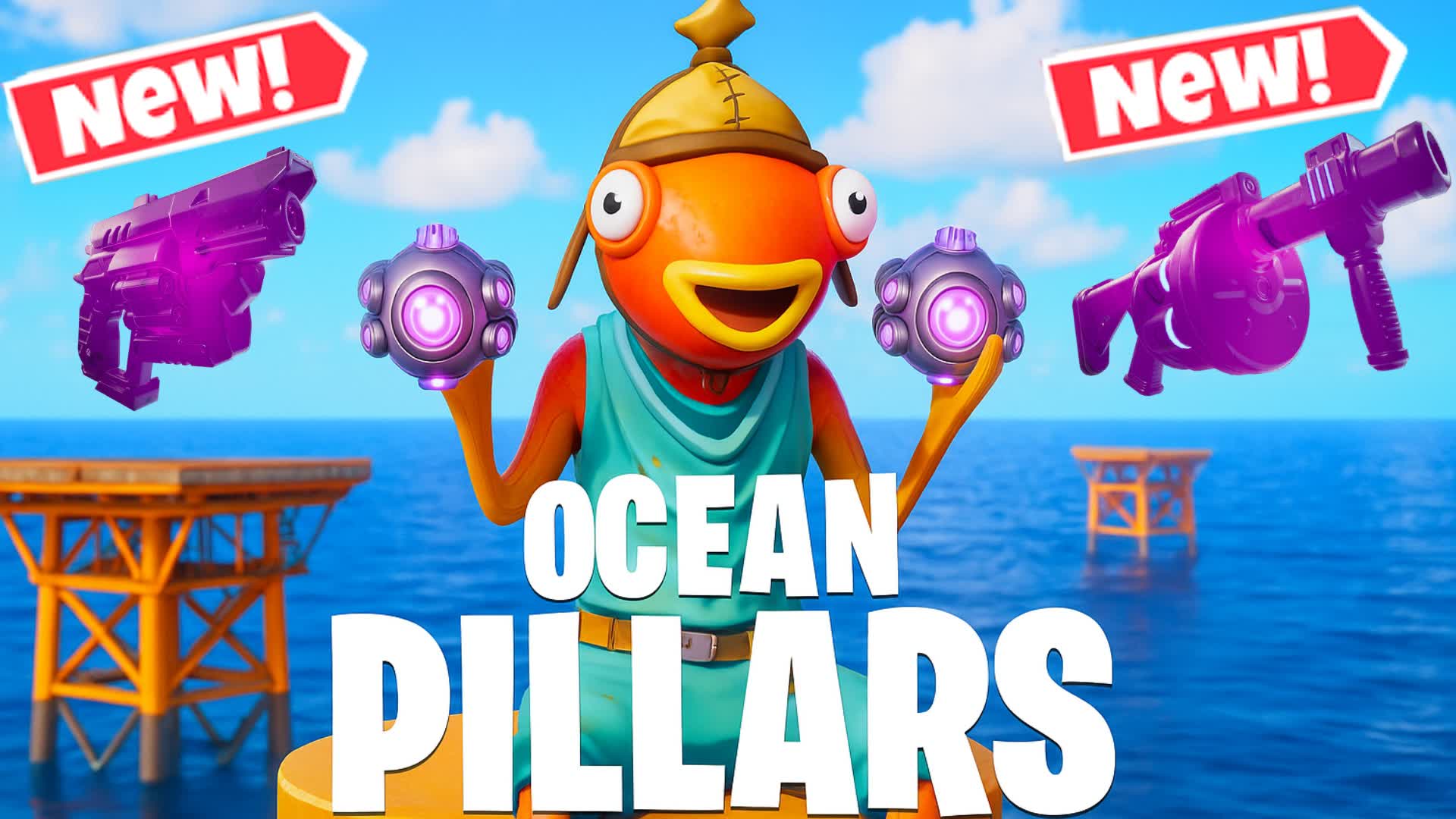 Ocean Pillars 🌊 7078-6740-6179 by totaldrama77 - Fortnite Creative Map ...