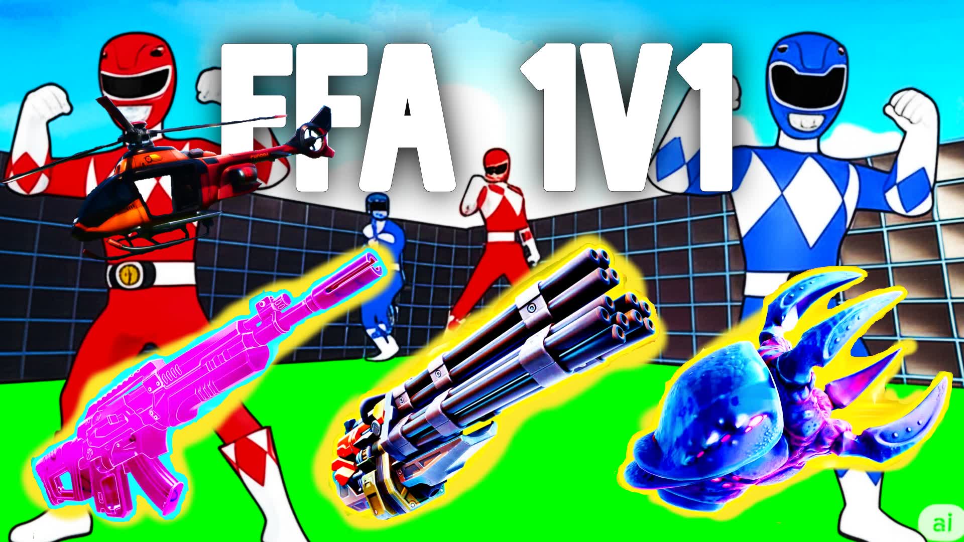 1v1 WITH FFA ALL GUNS 3257-1111-3653 by tcharlesbr14 - Fortnite
