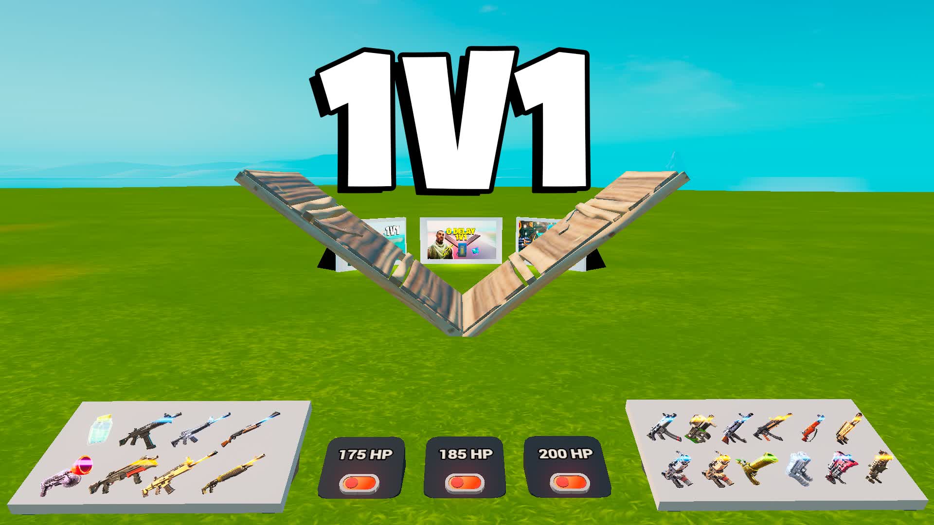 Lud 1v1 0 Delay 8278-5791-5429 by ludnny - Fortnite Creative Map Code ...