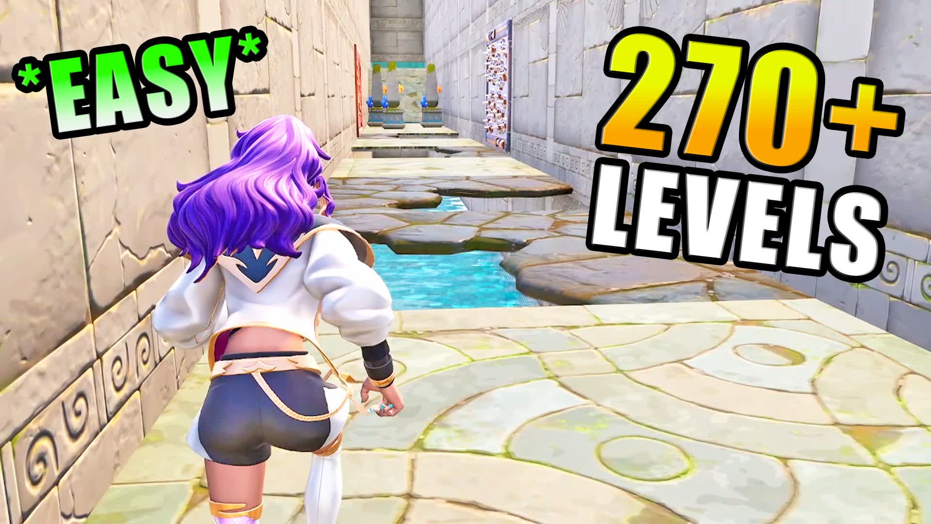 🧚DEFAULT PARKOUR 270+🧚 5917-7012-4765 by shunta-0507 - Fortnite Creative Map Code - Fortnite.GG