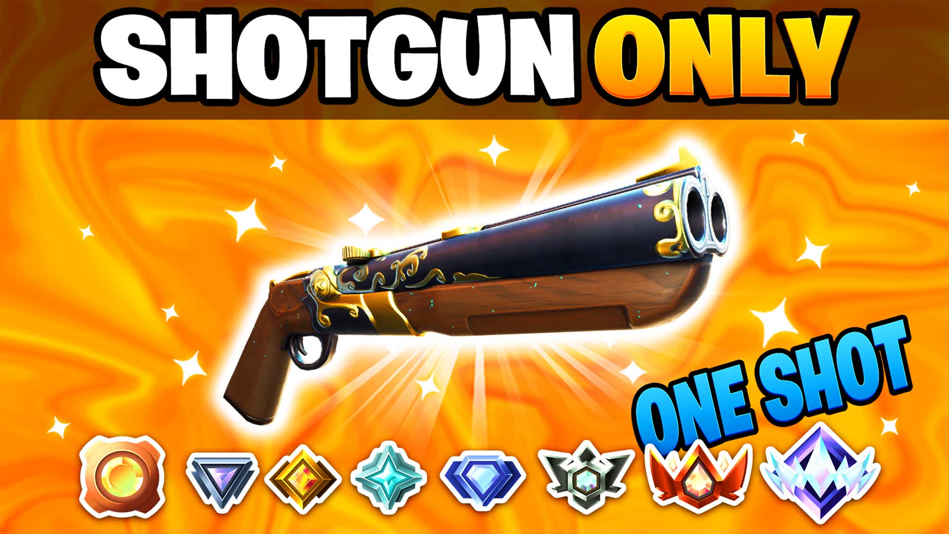 SHOTGUNS ONLY 🎯 ONE SHOT 5056-1907-1185 by yoppiecreates - Fortnite ...