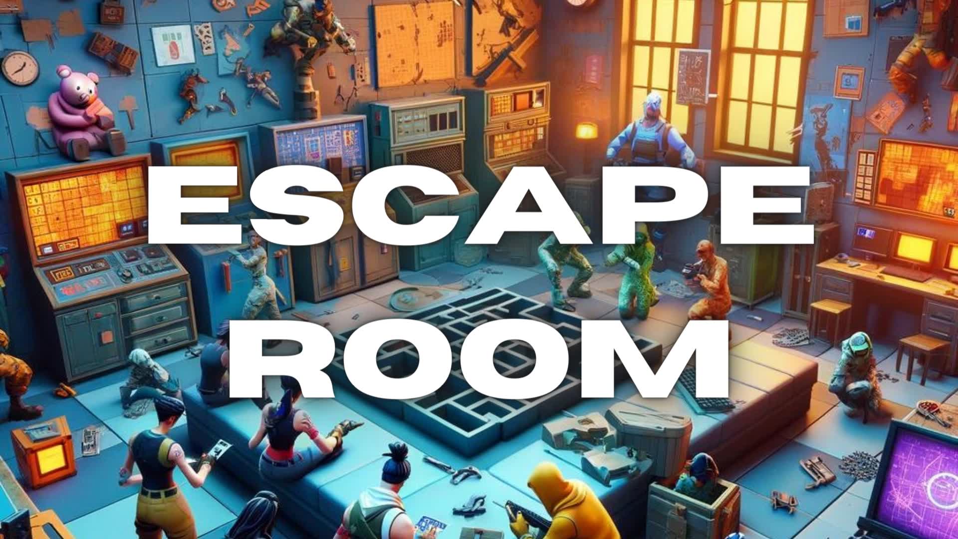 31 Lvl Escape Room 9002-3298-5716 by gismo - Fortnite Creative Map Code ...