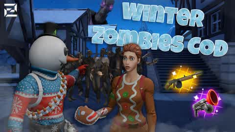 💯 MAX Difficulty Winter Zombies COD 🧟 8144-8070-8570 by john19 - Fortnite Creative Map Code ...