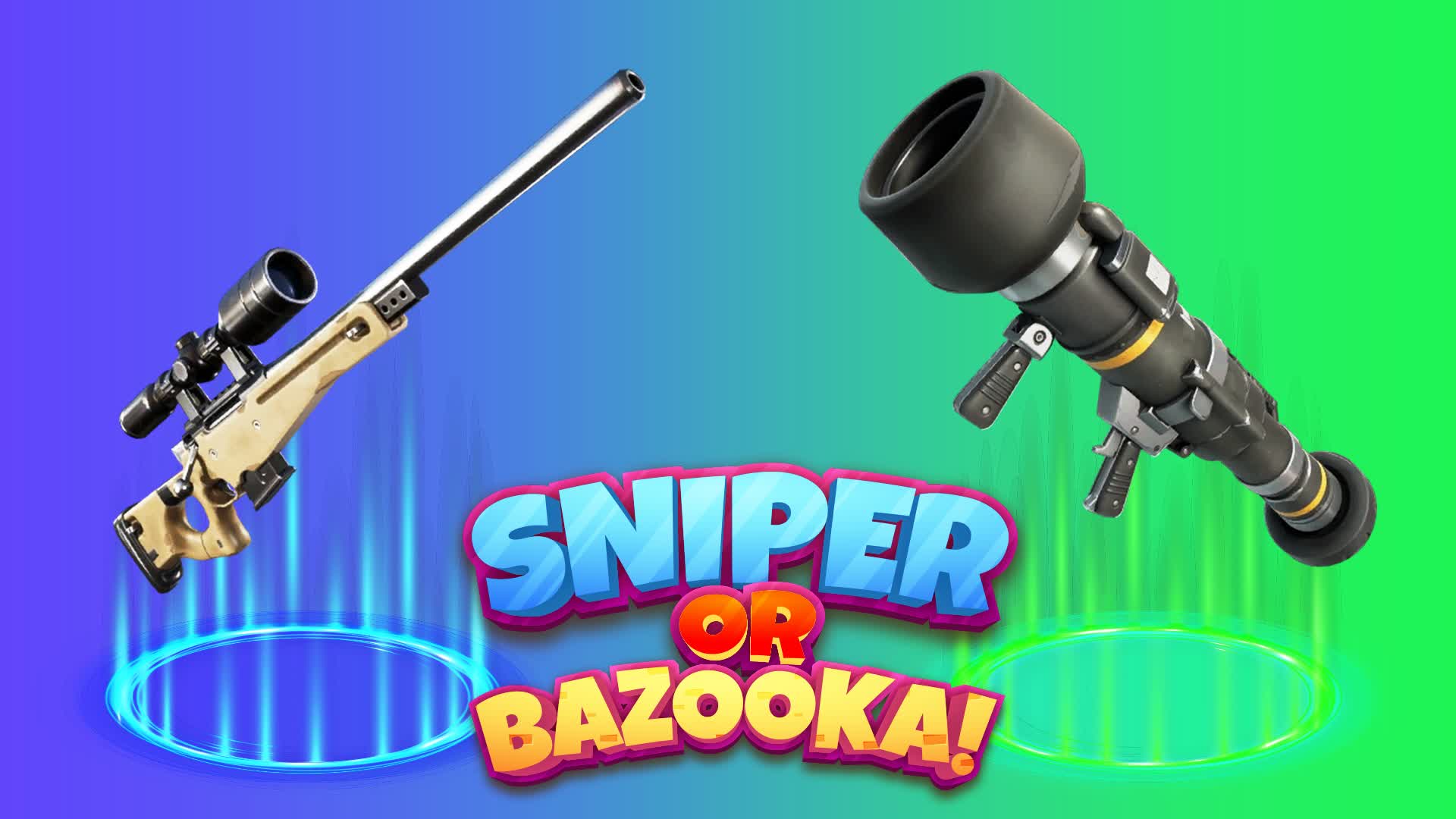 Sniper or Bazooka! 0850-6625-5912 by Caneration - Fortnite.GG