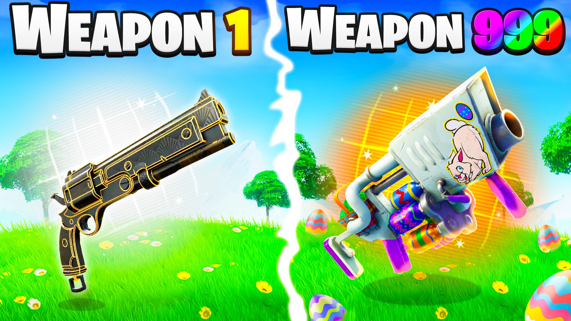 🍀 SPRING GUN GAME 🔫 ONE SHOT 🐰 EASTER 4268-0109-3381 by bogdan23476 - Fortnite Creative Map Code ...