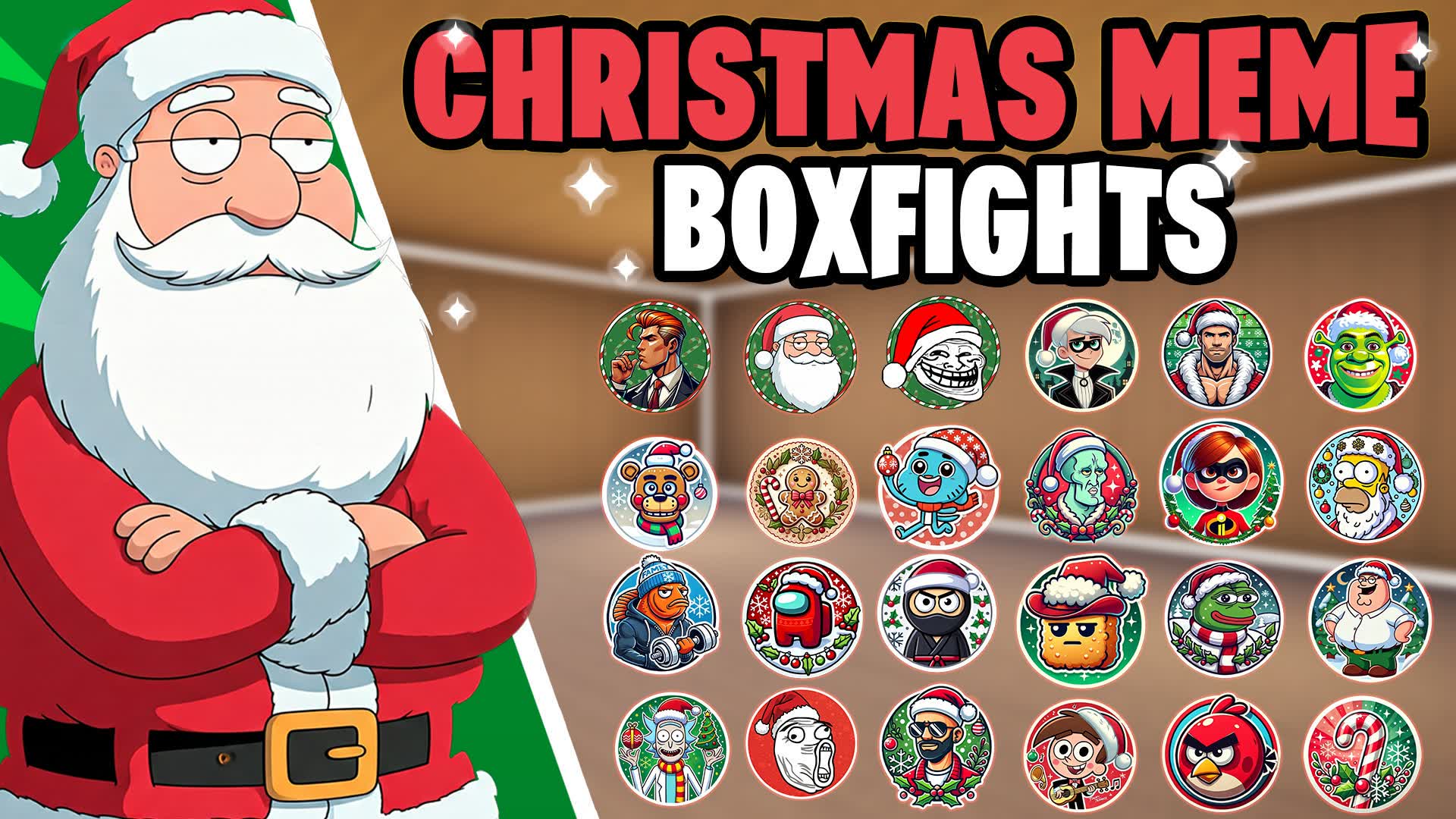 CHRISTMAS MEME BOXFIGHTS 😂📦 3717-3262-9816 by chelofn - Fortnite ...