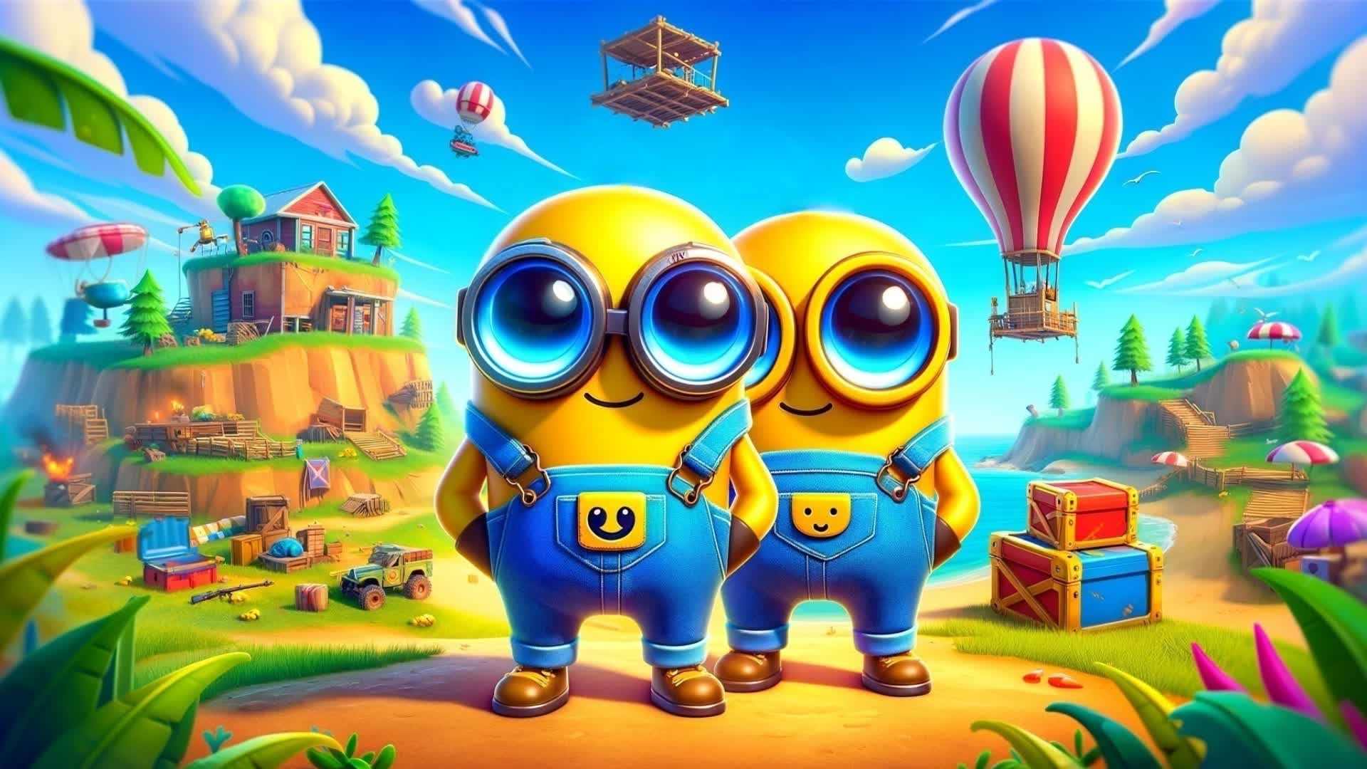 MINIONS ZONEWARS🍌🤪 5785-0570-2473 by nuvex - Fortnite Creative Map Code ...