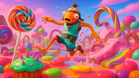 Candyland - Fun Run! 9423-1156-4932 by mcguffy - Fortnite Creative Map ...