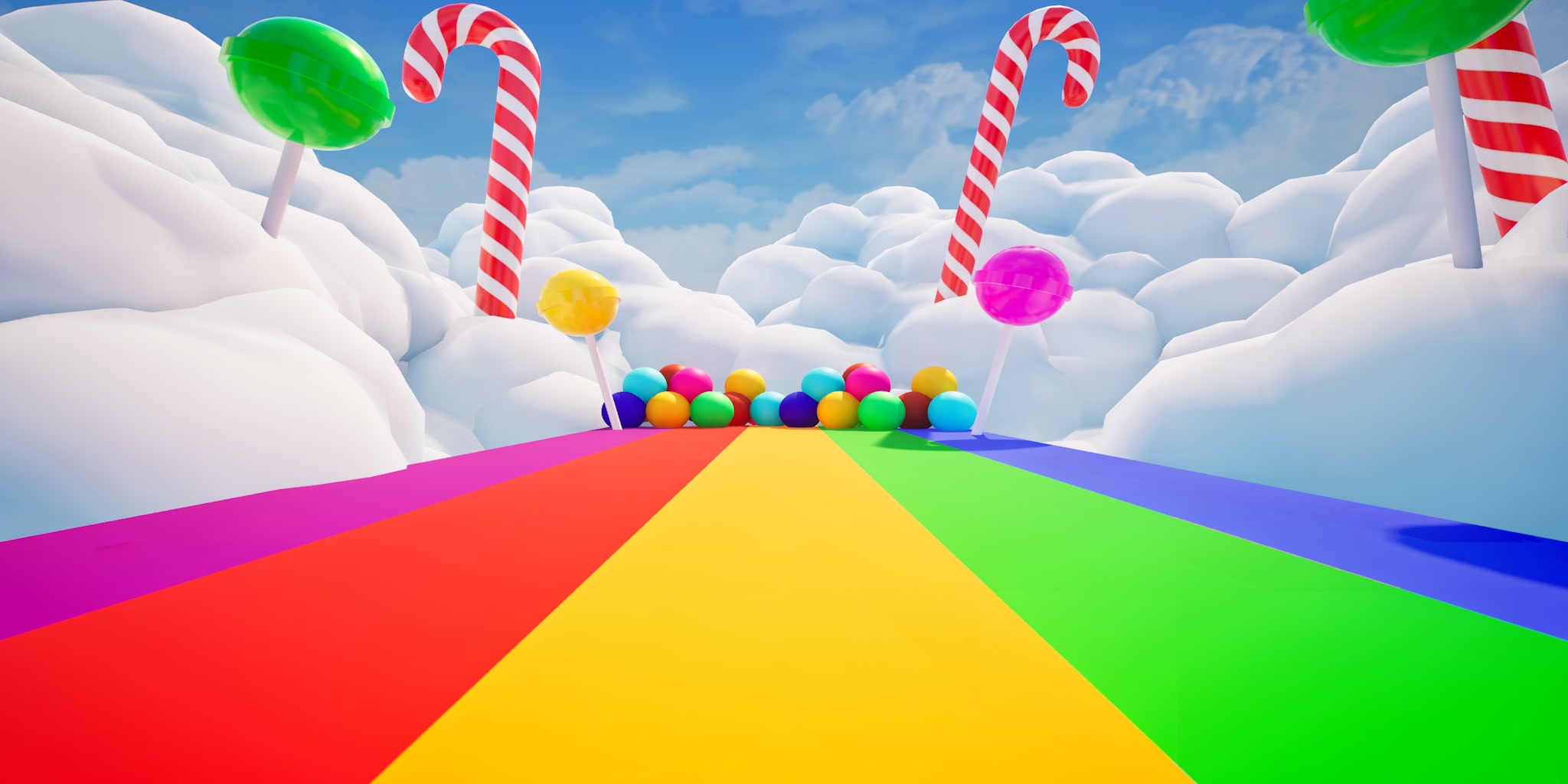 Candyland - Fun Run! 9423-1156-4932 by mcguffy - Fortnite Creative Map ...