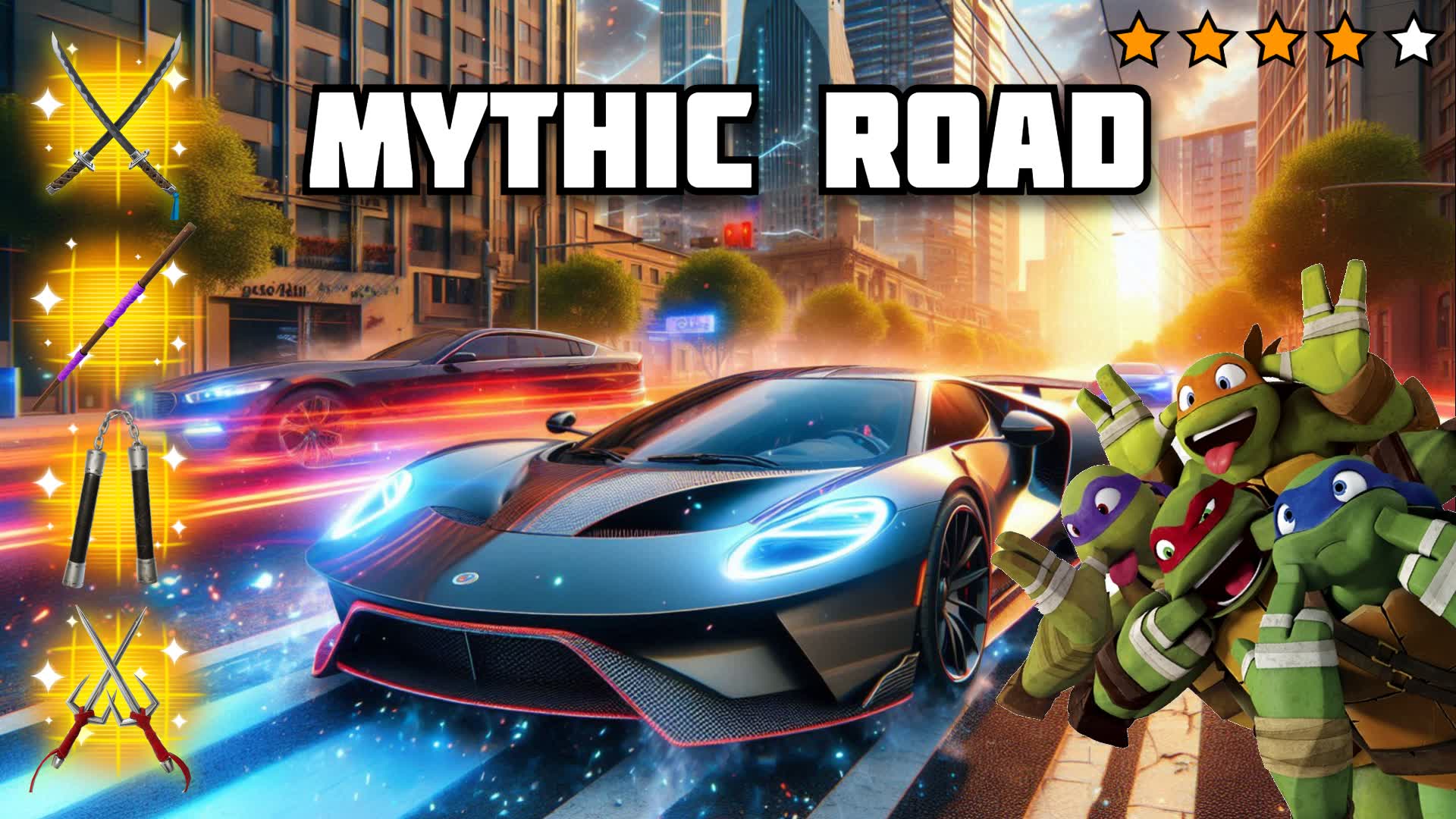 🌄 TMNT - MYTHIC ROAD FFA 🌄 2216-7924-0624 by philip2w - Fortnite ...